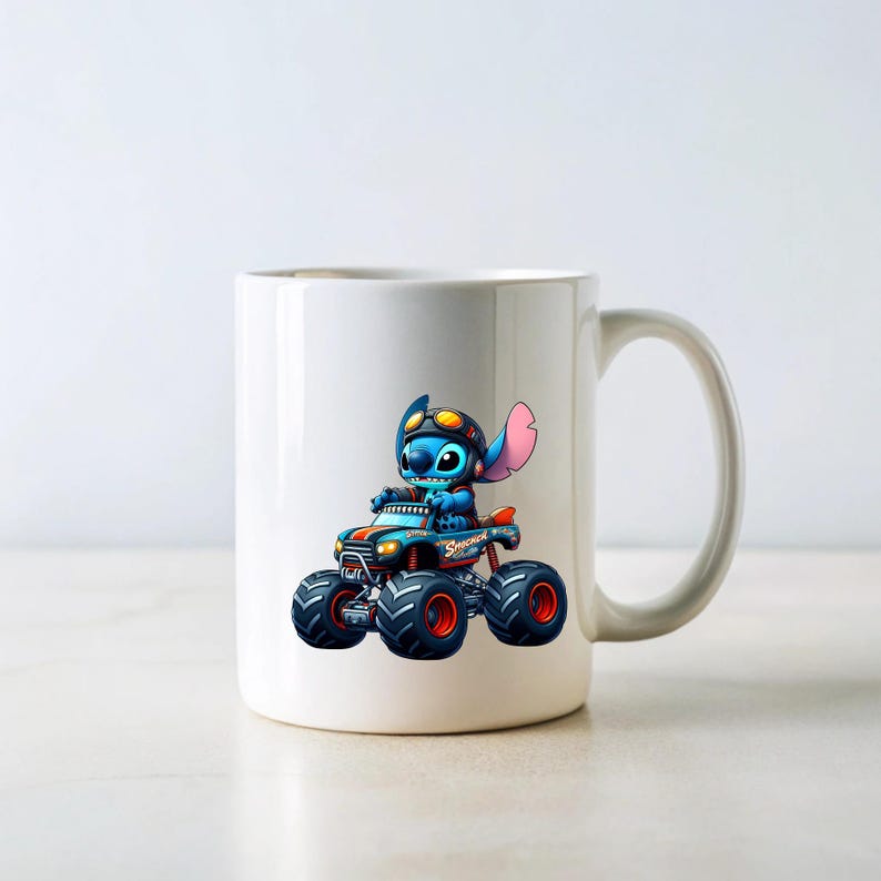 Stitch Monster Truck Design 5 PNG Stitch Clipart High Resolution Png ...