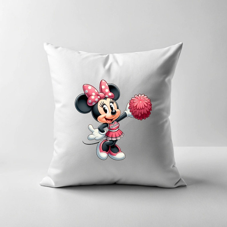 Minnie Cheer Girl Design 5 PNG Mouse Cheer Girl Clipart High Resolution ...