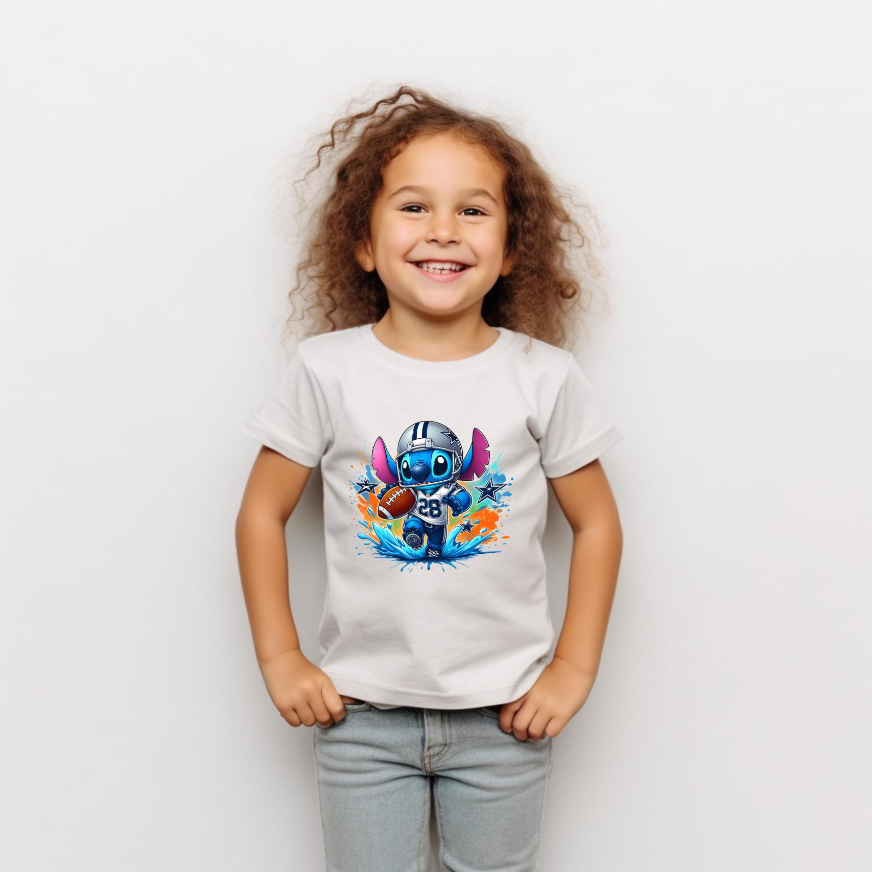 Stitch Football Cowboy 5 PNG Stitch Splash Design High Resolution Png ...