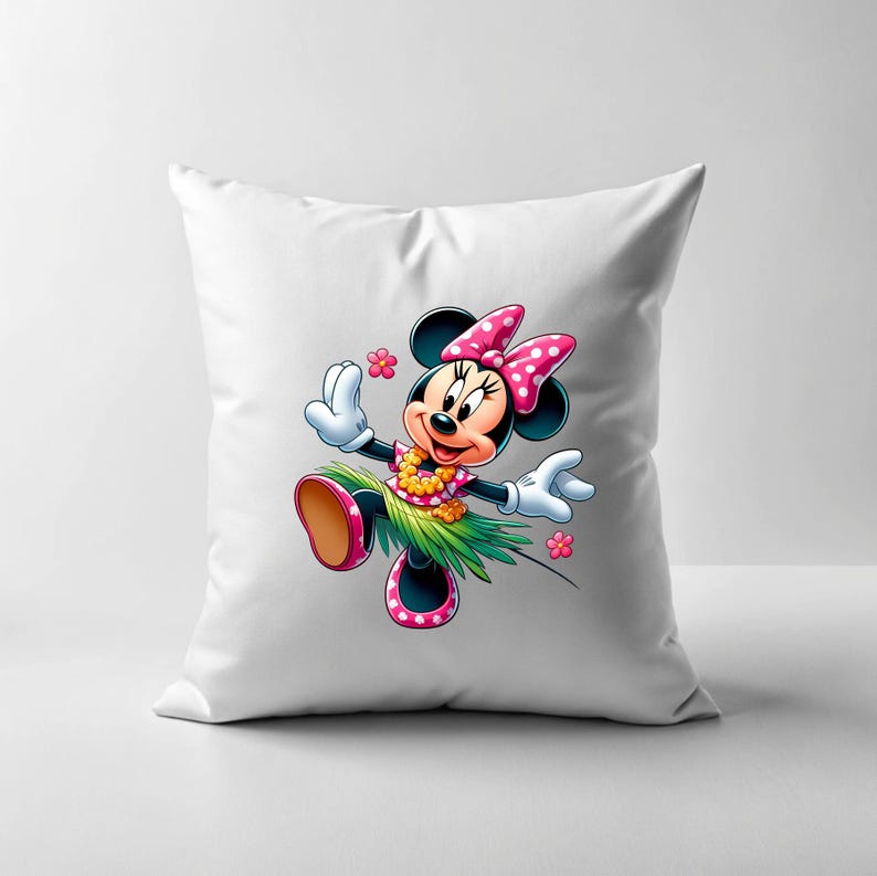 Minnie Hawaii Dancer Girl Design 5 PNG Minnie Clipart High Resolution ...
