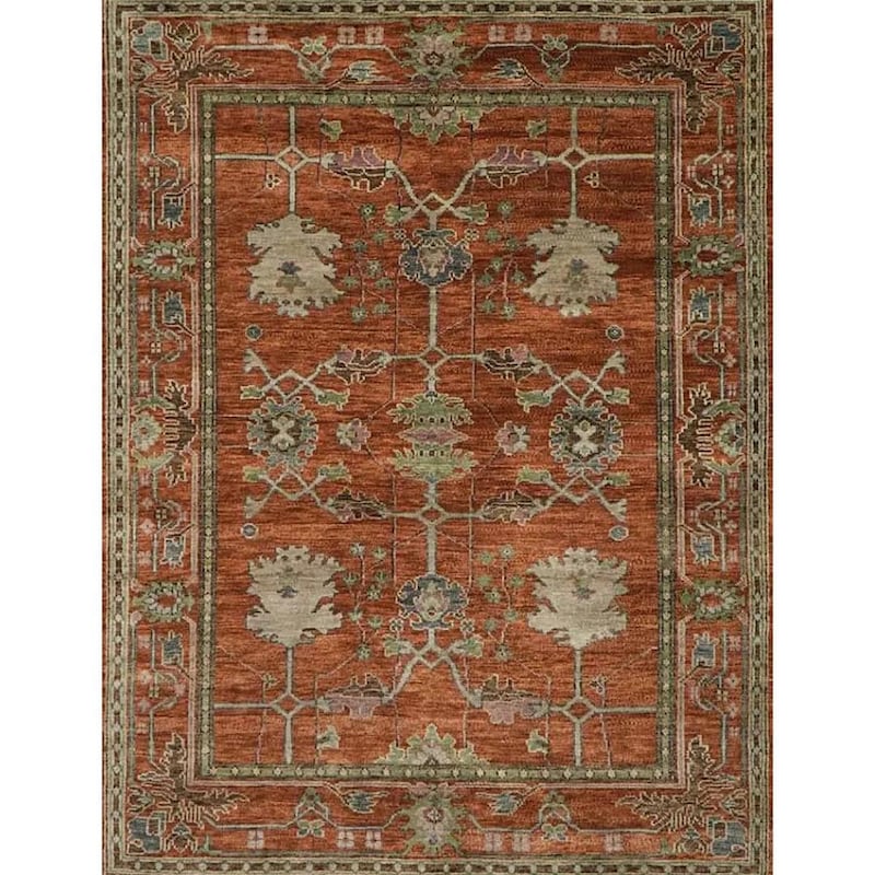 Vintage Small Rust Rug - Etsy