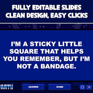 Editable Teacher Jeopardy Game - Teacher Appreciation Trivia, Fun End ...