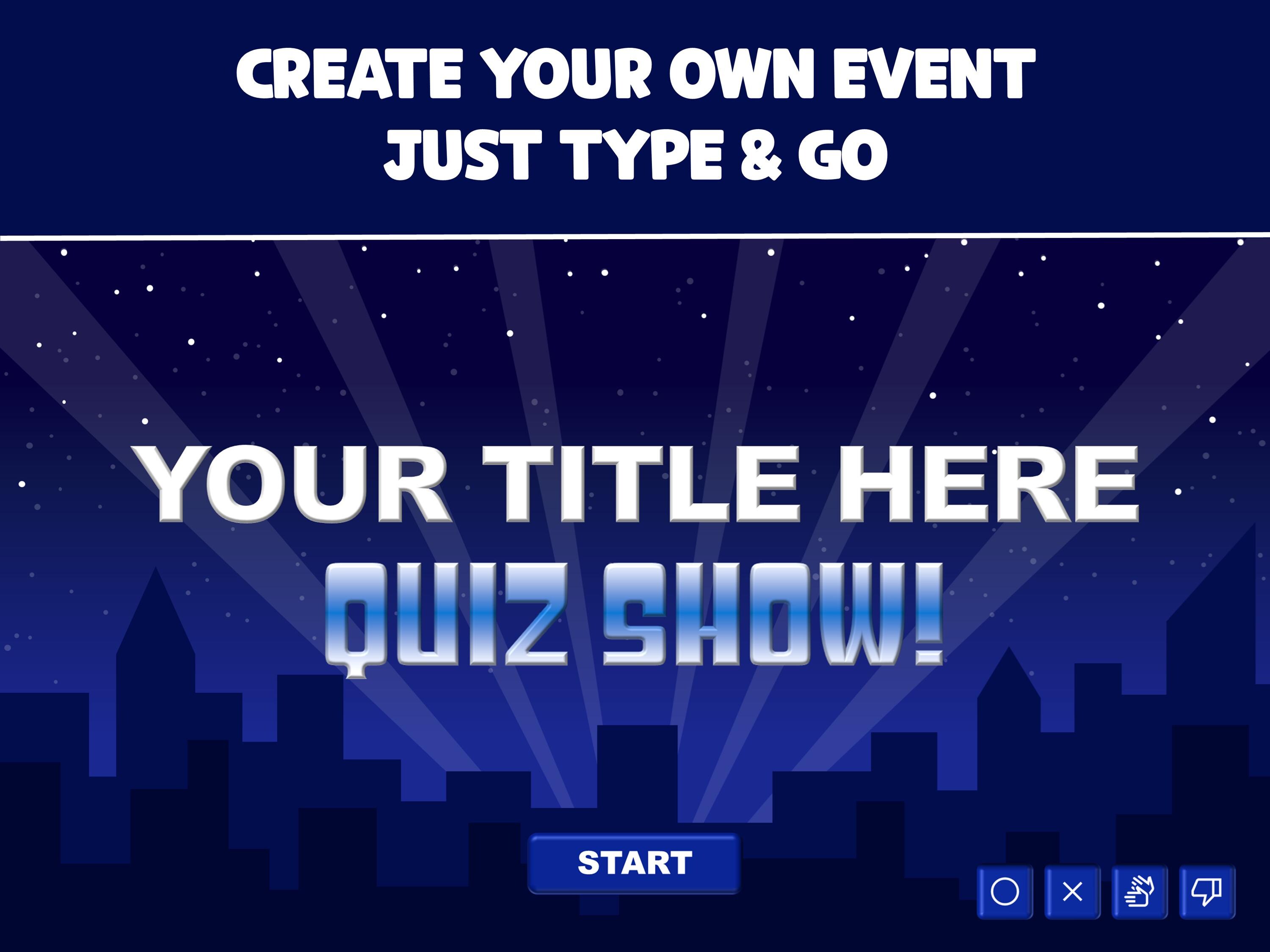 Customizable Jeopardy Powerpoint Game | Virtual Party Game | Trivia ...