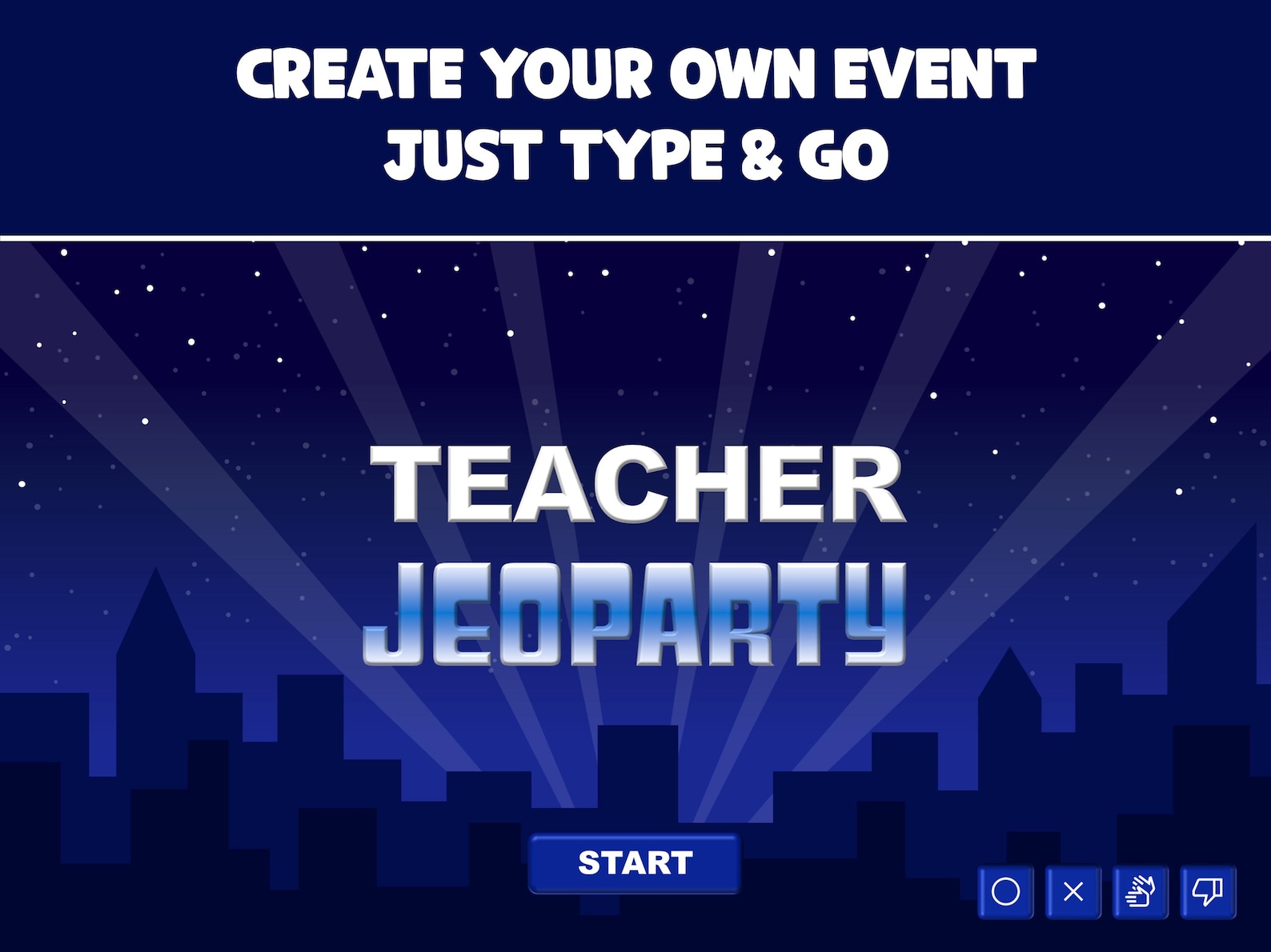 Editable Teacher Jeopardy Game - Teacher Appreciation Trivia, Fun End ...