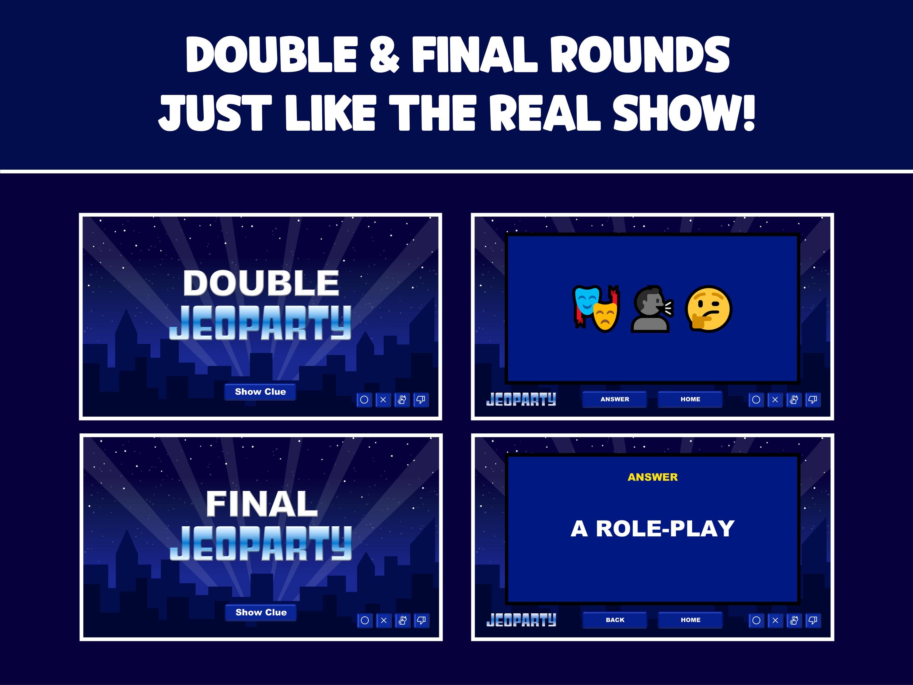 Editable Teacher Jeopardy Game - Teacher Appreciation Trivia, Fun End ...