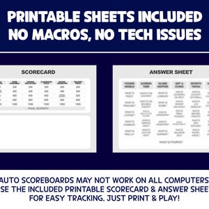 Editable Teacher Jeopardy Game - Teacher Appreciation Trivia, Fun End ...
