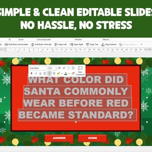 Powerpoint Christmas Jeopardy Game With Double, Score Sheet - Holiday ...