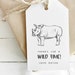 Wild Animal Printable Party Tags, Party Animal Favor Tags, Printable ...