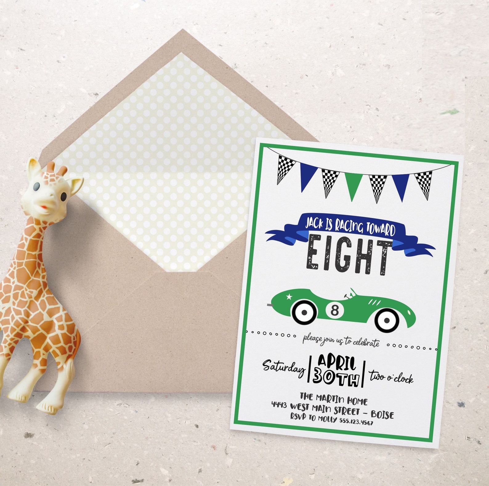 RETRO RACE Car Racing Theme Party Printable Party | Etsy