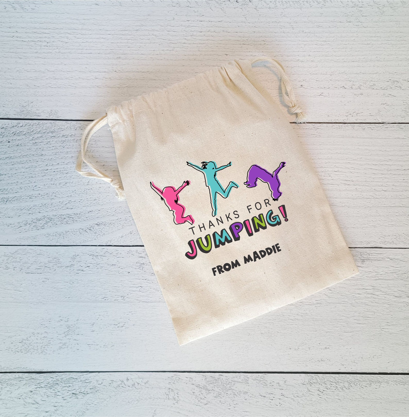 Jump Party Favor Bags, Trampoline Park Party, Jumping Party, Trampoline ...