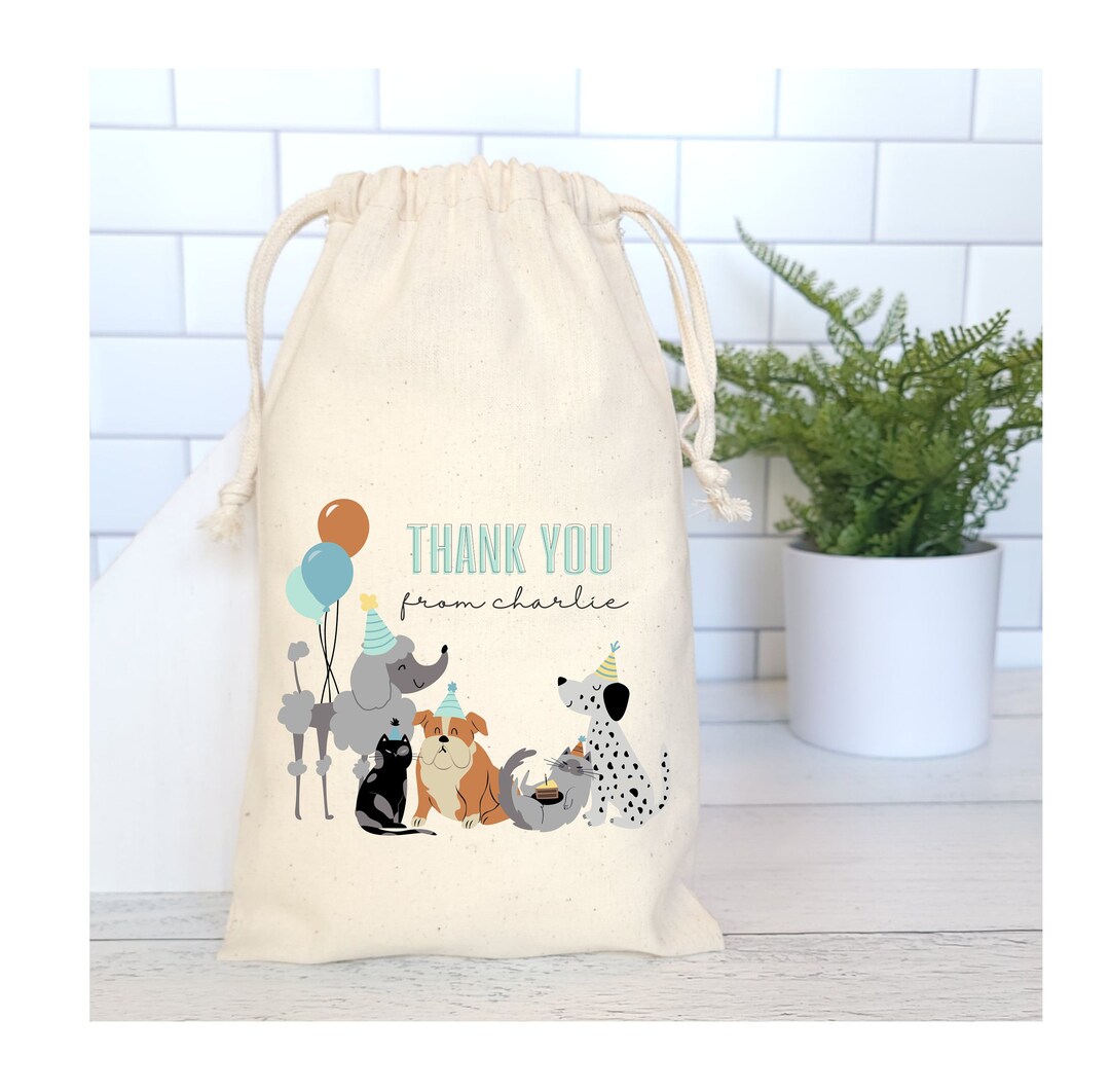 Dog Party Theme Favors, Dog Party Theme, Pawty Favors, Dog Favors ...