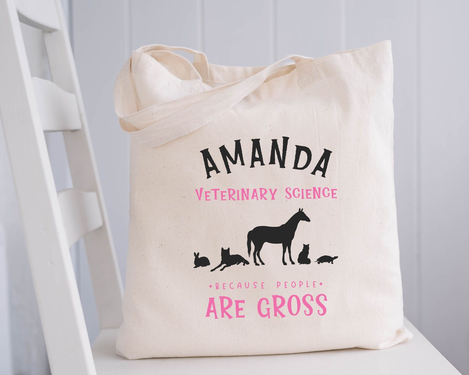 Veterinarian Tote Bag Personalized Vet Gift Custom Vet Gift | Etsy