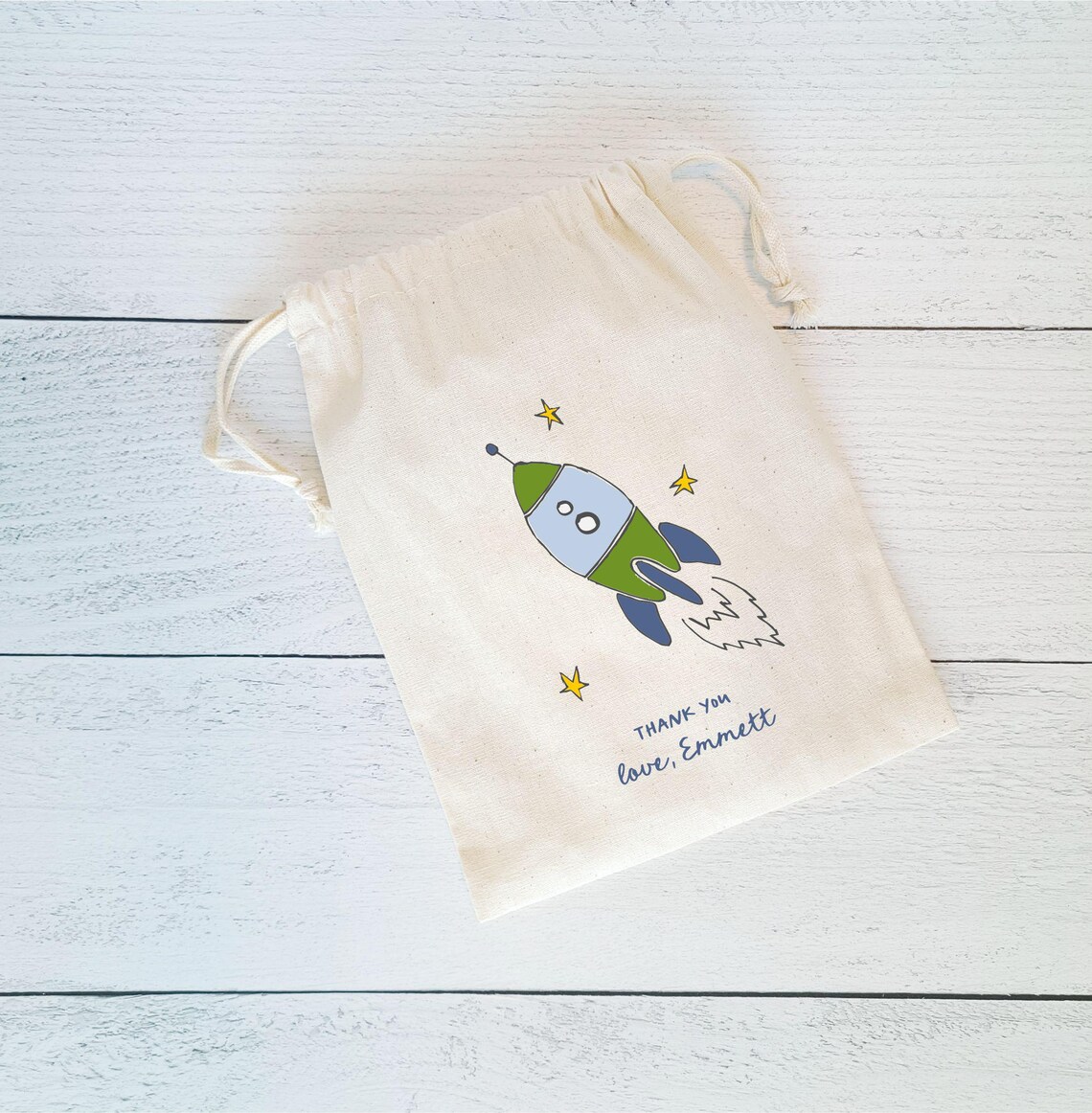 Rocket Ship Favor Bags, Space Party Theme Favor Bags, Rockets Party ...