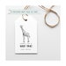 Wild Animal Printable Party Tags, Party Animal Favor Tags, Printable ...