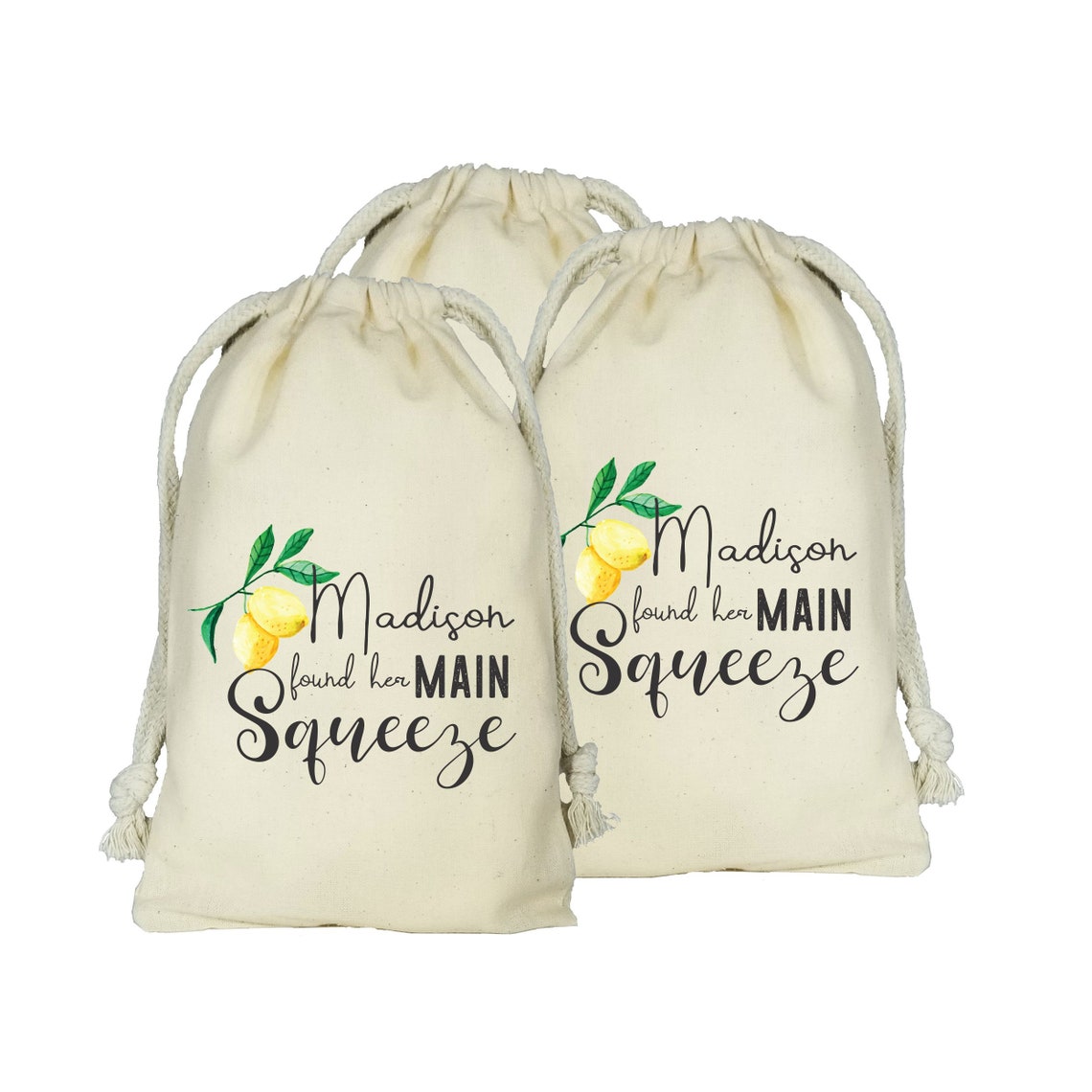 MAIN SQUEEZE Lemon Theme Bachelorette or Bridal Shower - Etsy