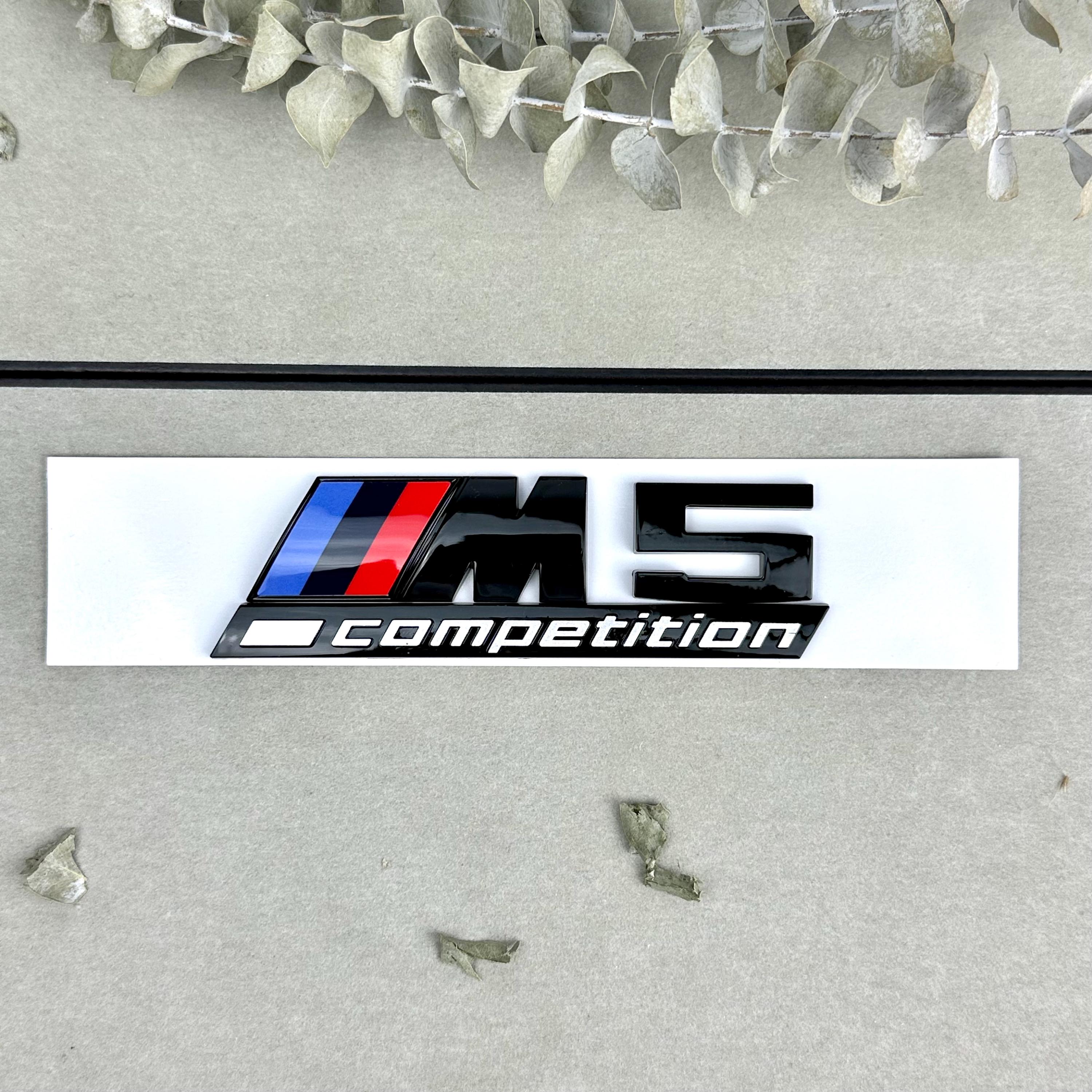 BMW Badge Metal Glossy Sticker for BMW M Thunder Edition Decal X1M X3M ...