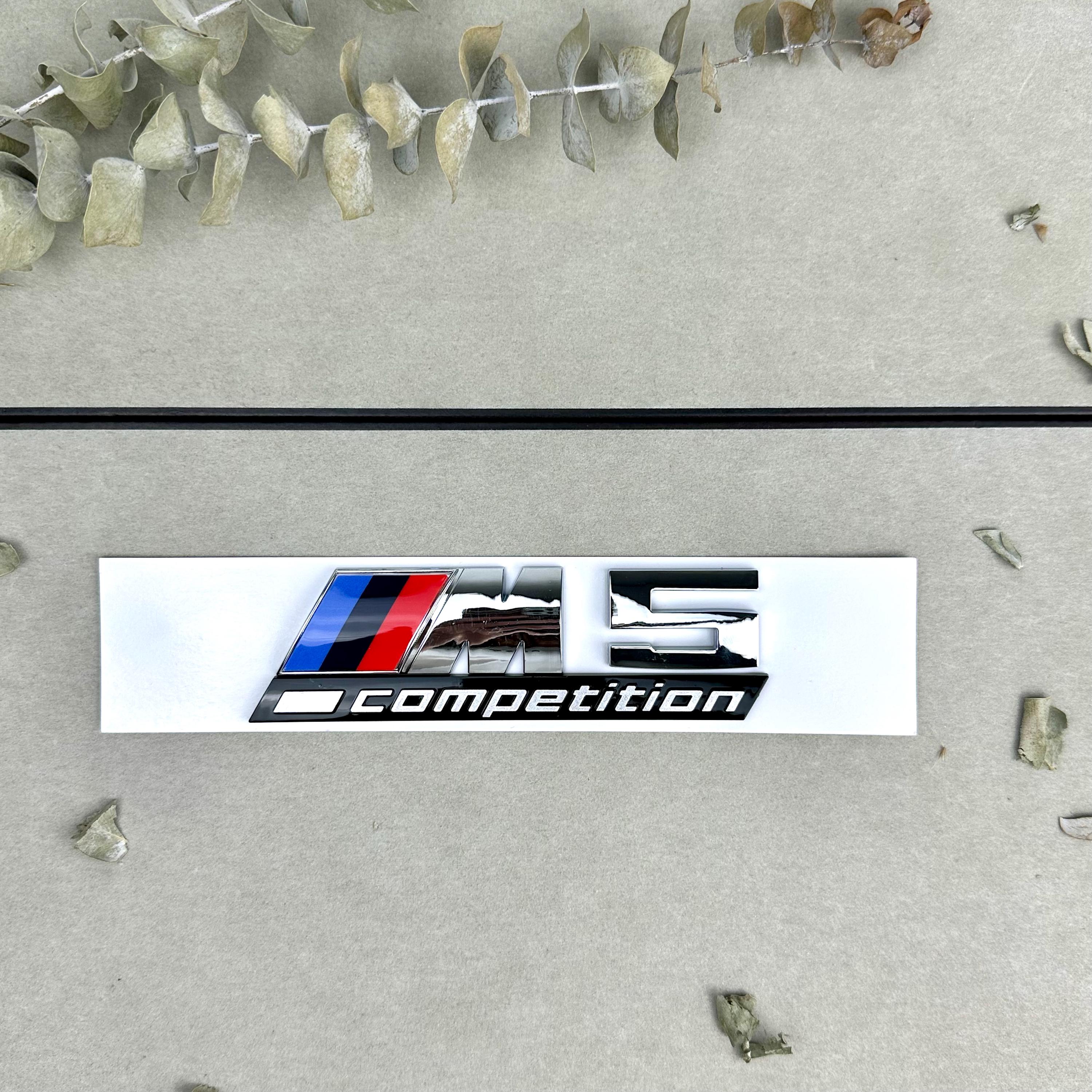 BMW Badge Metal Glossy Sticker for BMW M Thunder Edition Decal X1M X3M ...