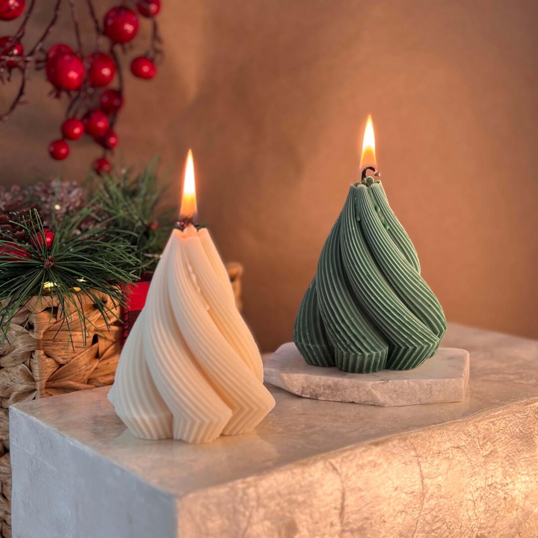 Thanksgiving Table Decor | Tree Candle | Gift for Mom | Cozy Accent ...