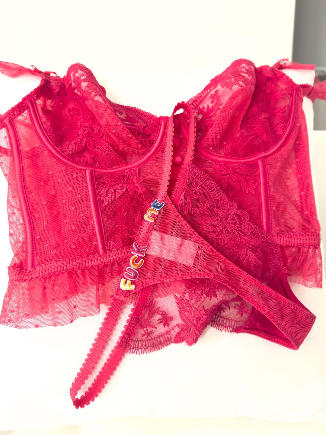 Custom Name Luxury Lingerie Set/ Custom Name Sexy Lingerie Set ...