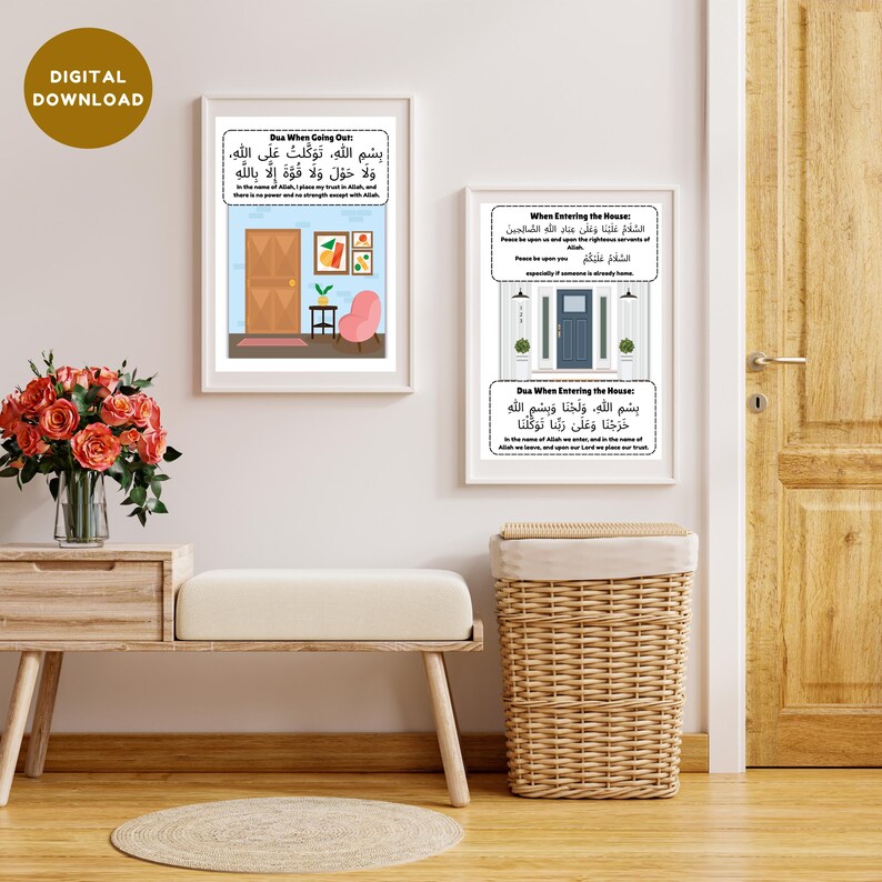 Muslim Kids Daily Routine Chart – Islamic Chore Tracker Printable With ...