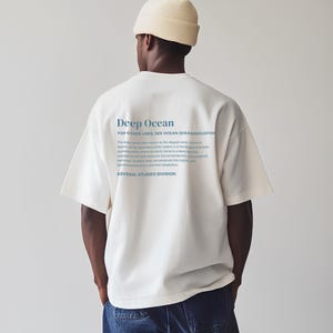 Deep Ocean Whale Graphic Tee, Ocean Lover Gift, Unisex T-shirt ...