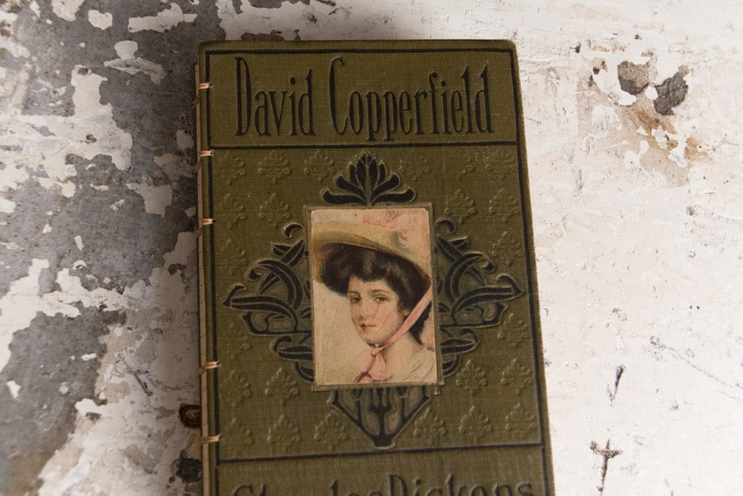 1900s DAVID COPPERFIELD Vintage Grid Lined Journal Notebook - Etsy