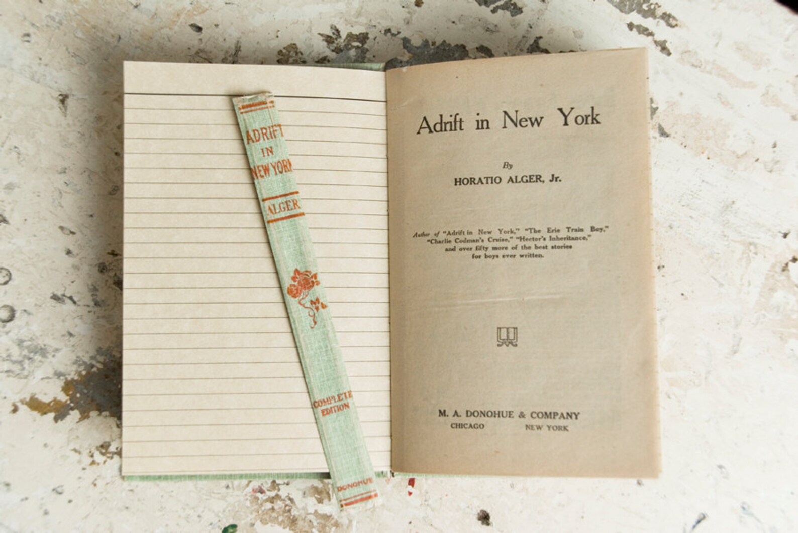 1910s NEW YORK Vintage Lined Journal Notebook - Etsy