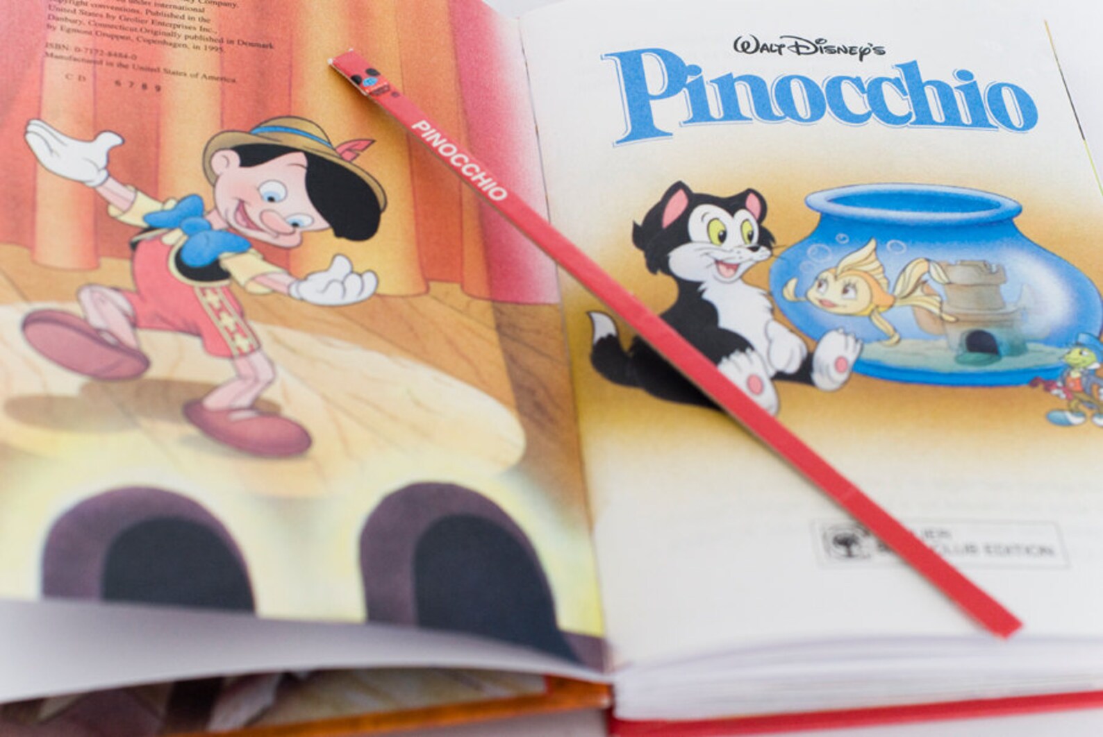 Walt Disney's Pinocchio JOURNAL NOTEBOOK SKETCHBOOK | Etsy