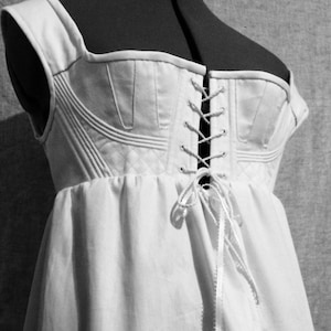 Corded Regency Short Stay - Etsy
