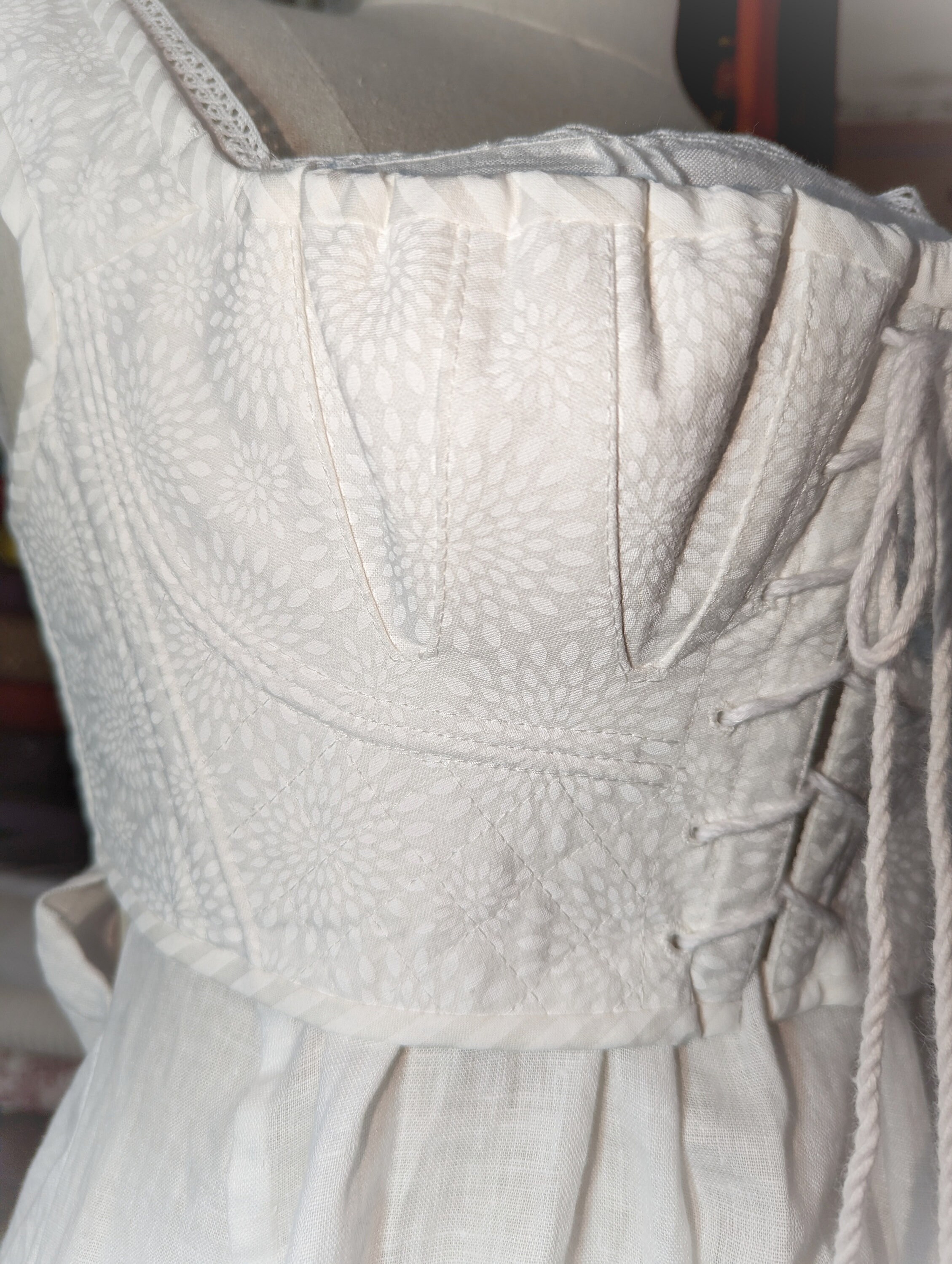 Corded Regency Short Stay - Etsy