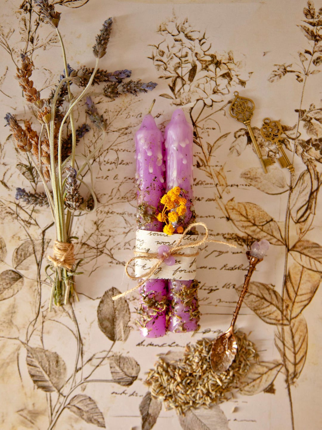 Set of 2 Spiritual Awakening Ritualized Candles | Magic, Spells ...