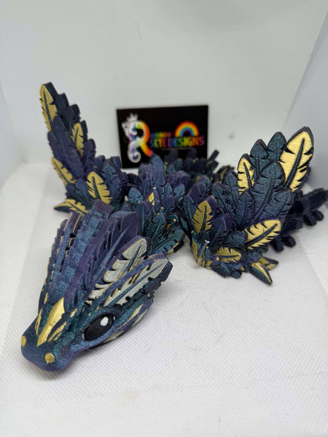 Baby Flying Serpent 3D Printed 30cms Long - Etsy
