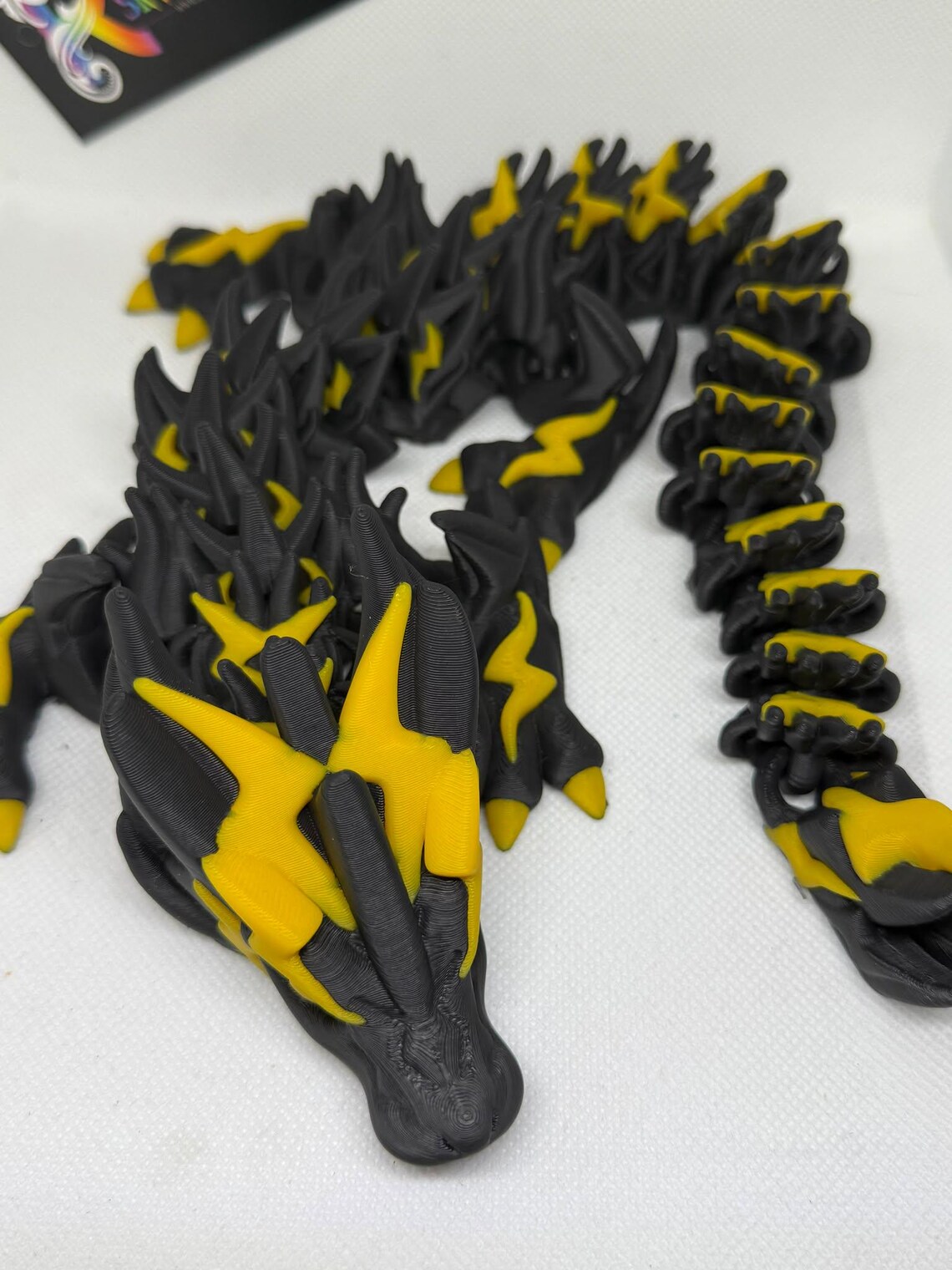 Lightning Bolt Dragon 3D Printed 45cms Long - Etsy