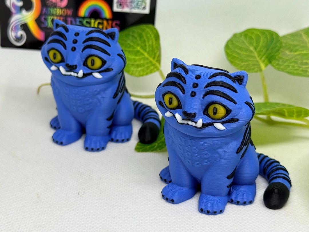 Derpy Cat – Articulated 3D Printed - Etsy