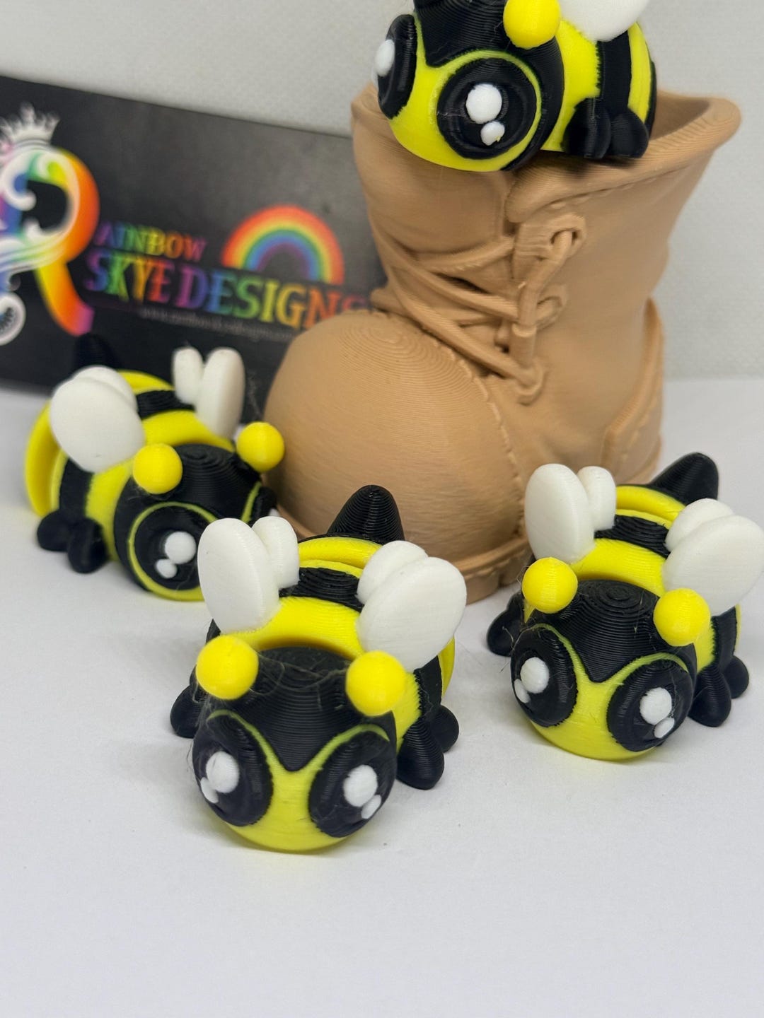 Buzzing Bee Buddies – 3D Printed Cuties! - Etsy