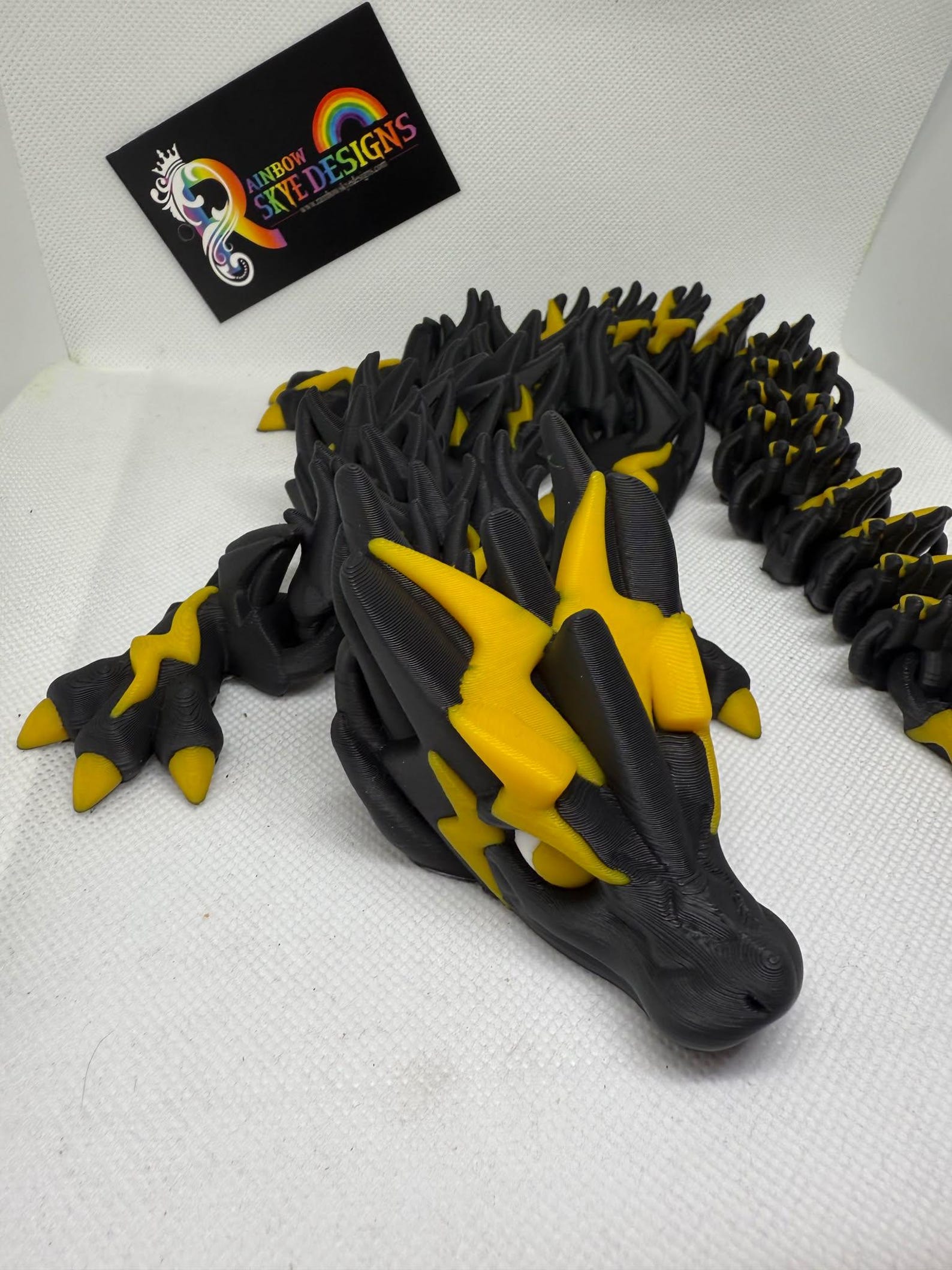 Lightning Bolt Dragon 3D Printed 45cms Long - Etsy