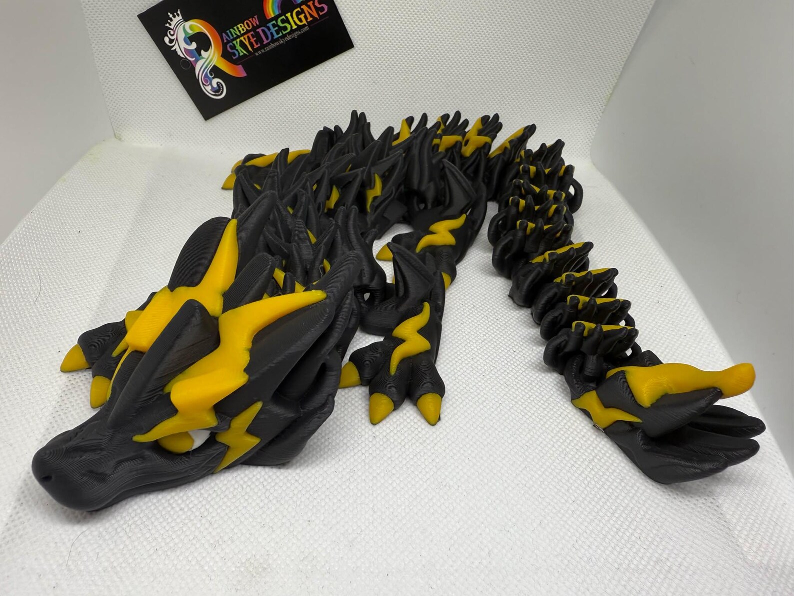 Lightning Bolt Dragon 3D Printed 45cms Long - Etsy