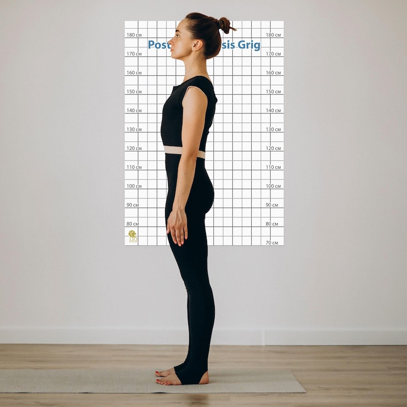 Posture Analysis Grid A0 Posture Assessment Chart Alignment Wall Poster ...