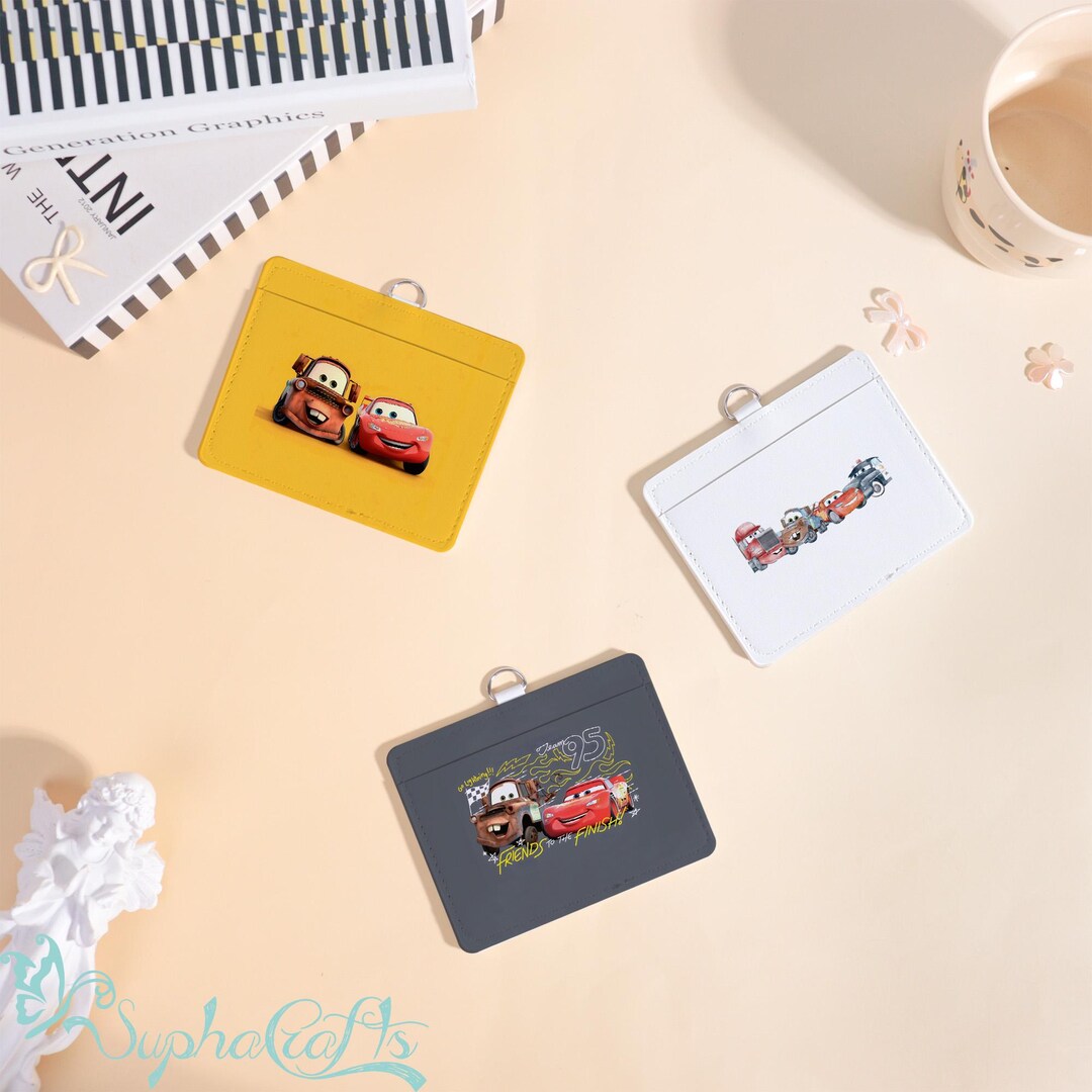 Cute Cartoon Cars Card Holder, Waterproof/scratch-resistant Card ...