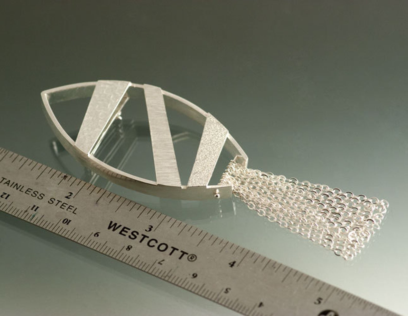 Rocketship and Boat Brooch in Sterling Silver One of a Kind - Etsy