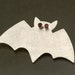 Sterling Silver Bat Brooch Garnet Eyes, Halloween Silver Brooch ...