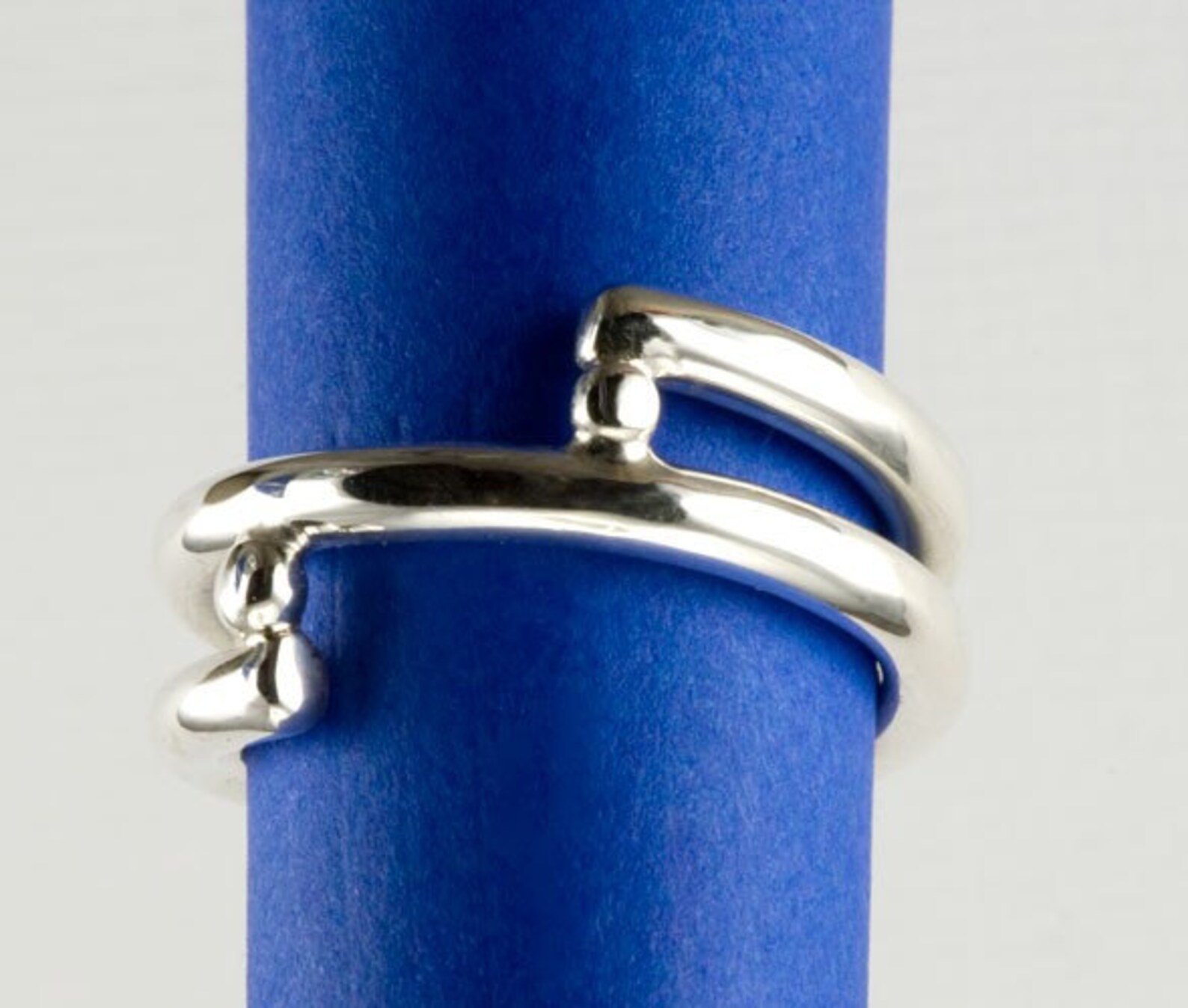 Simple Wrap Around Ring in Sterling Silver - Etsy