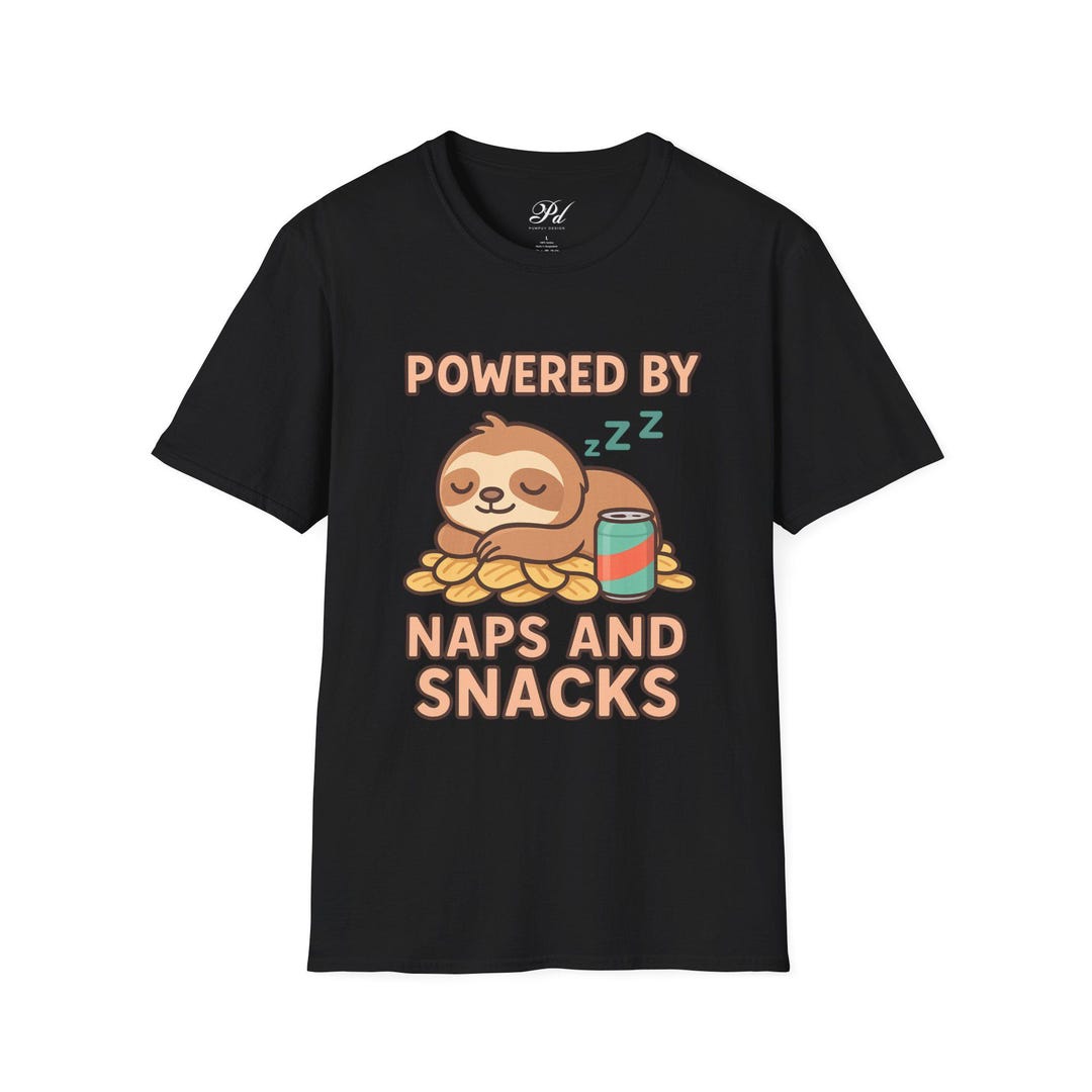 Funny Sloth Naps and Snacks - Etsy