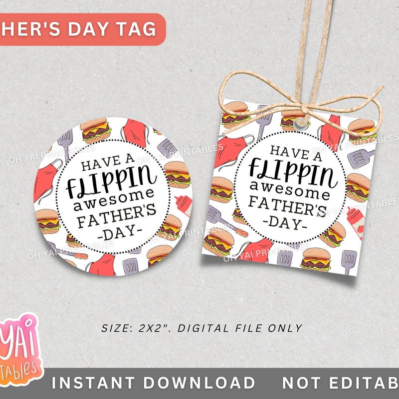 Fathers Day Tags - Etsy