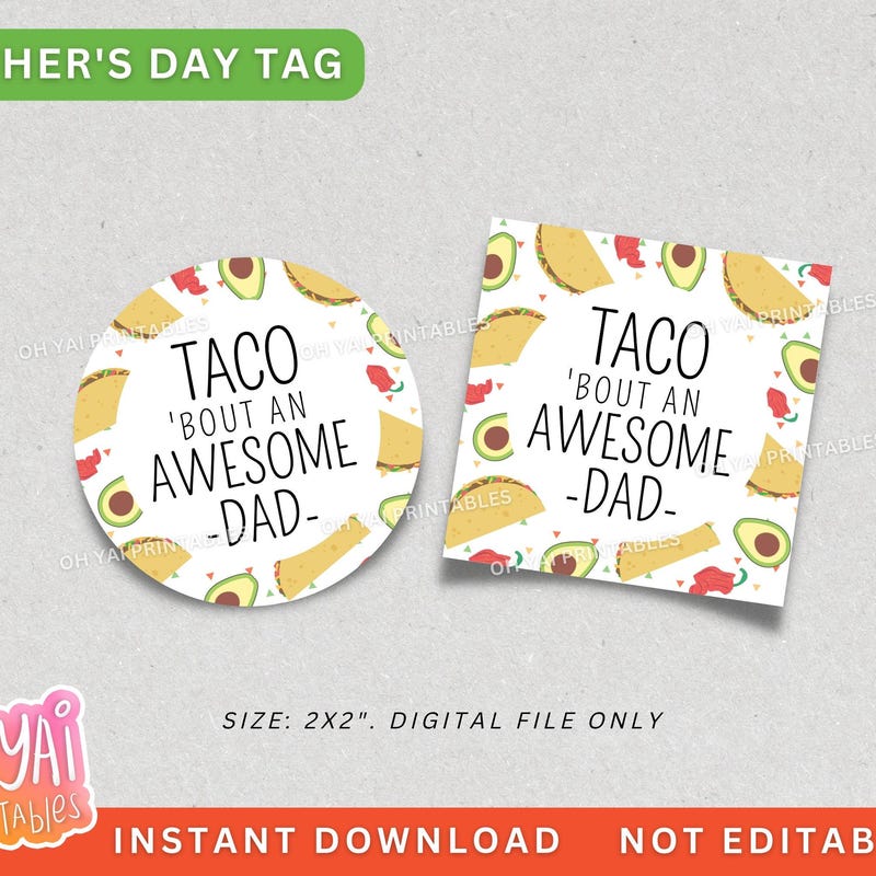 Taco Card - Etsy
