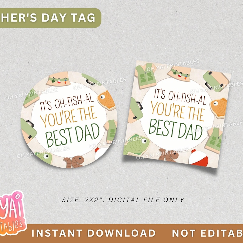 Fish Pun Fathers Day Card - Etsy