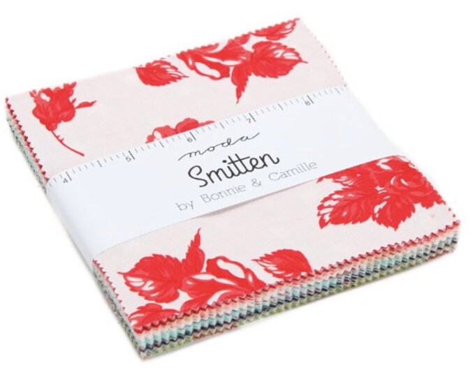 Smitten Charm Pack by Bonnie & Camille for Moda Fabrics - Etsy