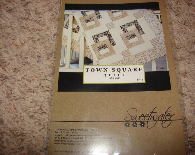Town Square Quilt Pattern by Sweetwater - Etsy