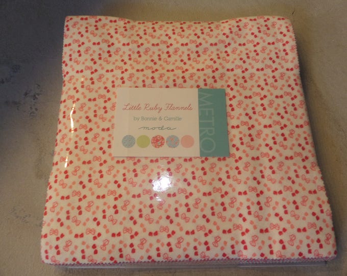 Little Ruby Flannel Layer Cake by Bonnie & Camille for Moda Fabrics - Etsy Little Ruby Flannel Layer Cake by Bonnie & Camille for Moda Fabrics - Etsy