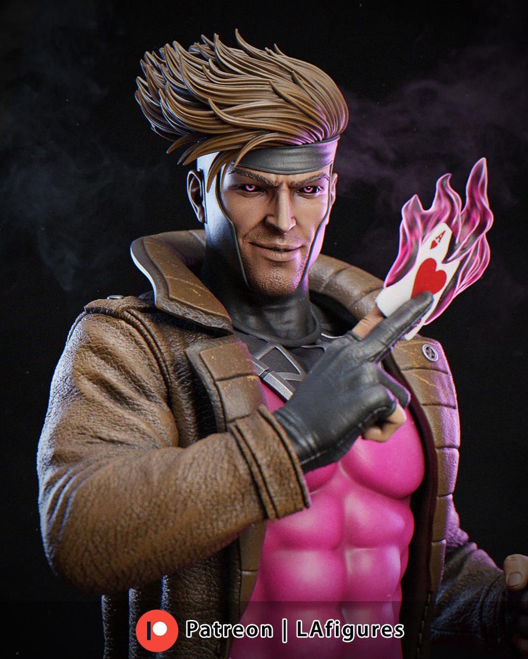 Gambit Collectible Figure | Marvel X-men Statue | Hand Painted ...